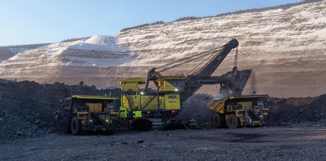 P&H 4800XPC矿用电动绳铲|小松 - 博金宝