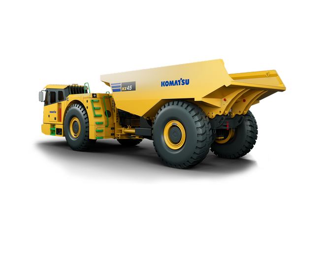HX45 underground mining truck | Komatsu